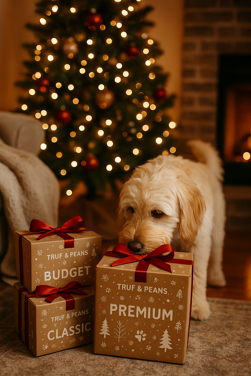 Truf & Peans Christmas Collection 2025 – Gift Boxes for Dogs (Limited ...
